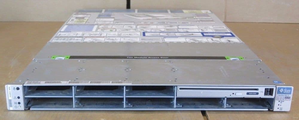 Sun Sunfire X4170 2x QUAD-CORE XEON E5520 36GB Ram RAID 8 Bay 1U Rack ...