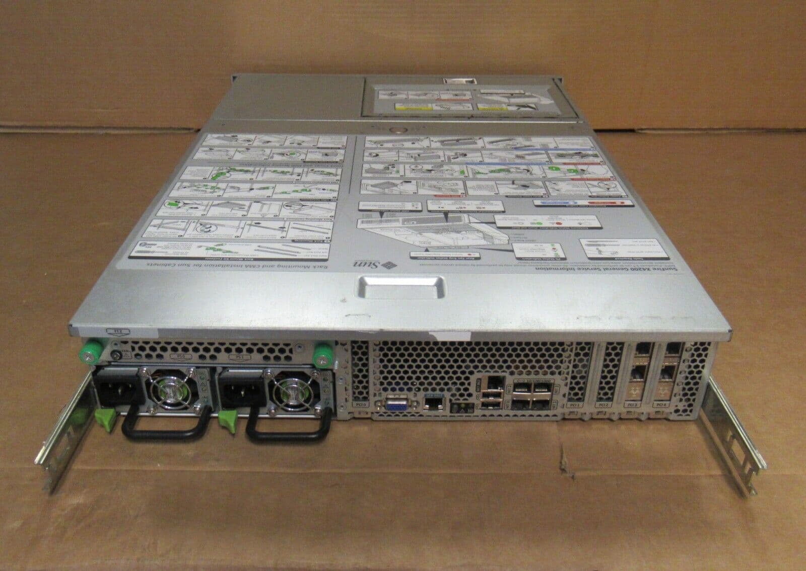 Sun SunFire X4200 2U Rack Mount Server 2x AMD Opteron 252 2 6Ghz 4Gb ...