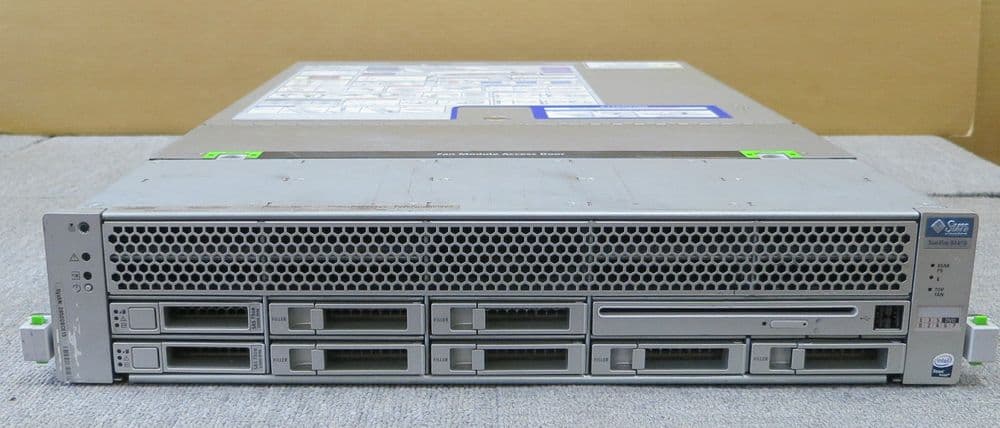 Sun Sunfire X4450 4x QUAD-CORE XEON X7350 2 93Ghz 128GB Ram 146GB 2U ...