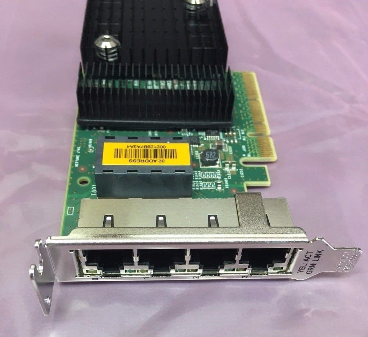 Sun X4447A X4447A-Z 501-7606 511-1422 Quad Gigabit UTP PCI PCI-E ...