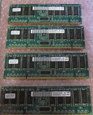 Sun X7056A 4GB 4x1GB 501-6109 Memory SunBlade Sun Fire V480 V490 V880 Netra