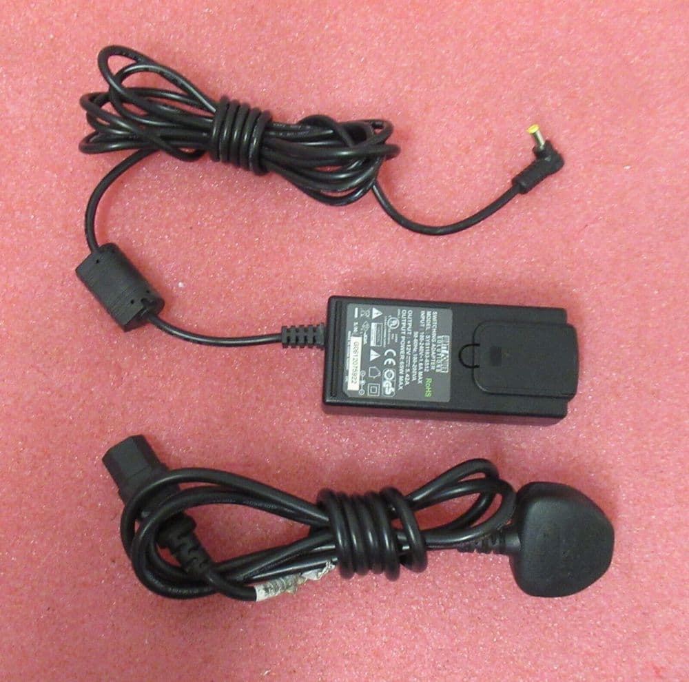 Sunny SYS1183-6512 AC Switching Power Adapter 12V 5 42A 65W