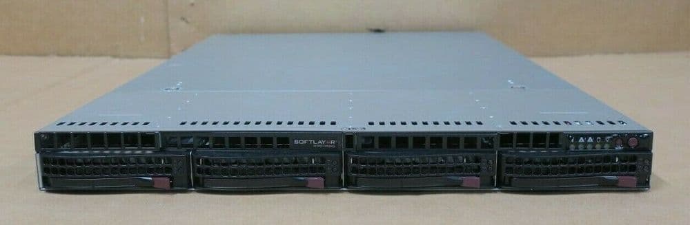 Supermicro 1U CSE-815 X10SLH-N6-ST031 E3-1270v3 16GB Ram 4x Bay ASR ...