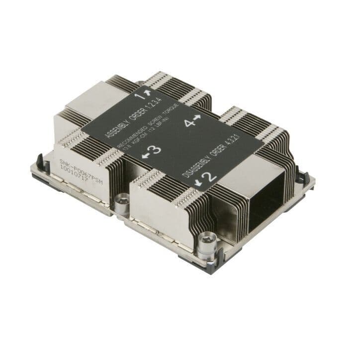 Supermicro 1U Passive Scalable CPU Heat Sink Socket LGA3647-0 SNK-P0067PSM