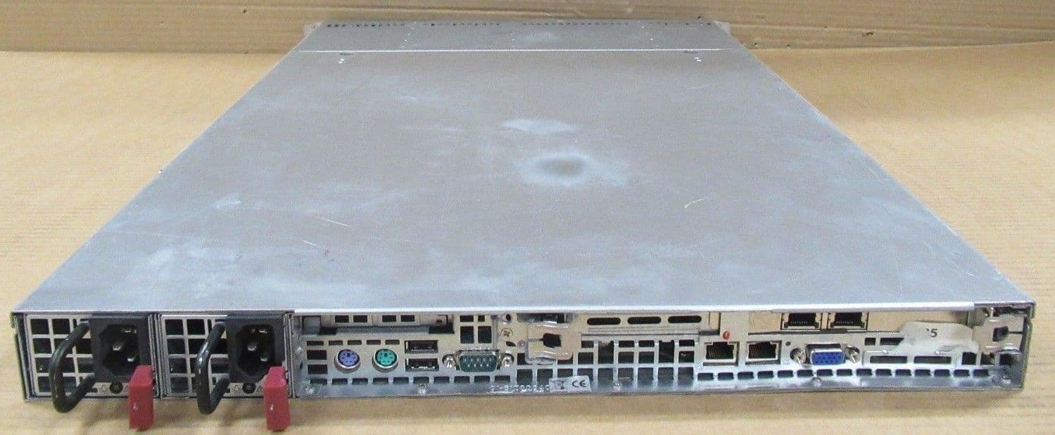 Supermicro 1U Rack Server 2x Intel Xeon E5420 2 50GHz 222GB 4GB X7DBR-E ...