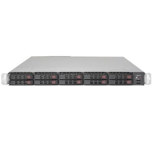 Supermicro 1U SYS-1028GR-TRT Configure-To-Order CTO 10x 2 5" HDD Bay Server