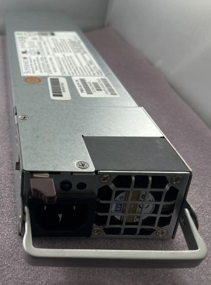 Supermicro 500W 1U 80Plus Platinum Redundant Server Power Supply PSU ...