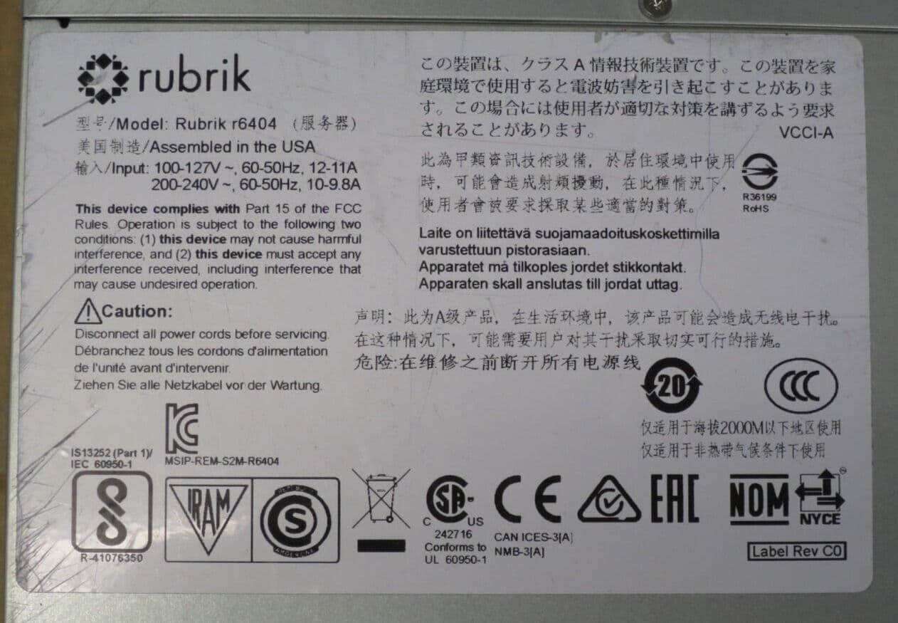 Supermicro 6028BT-HNC0R 4x X10DRT-B Node 8xE5-2630v4 128GB 12x3 5" Bay