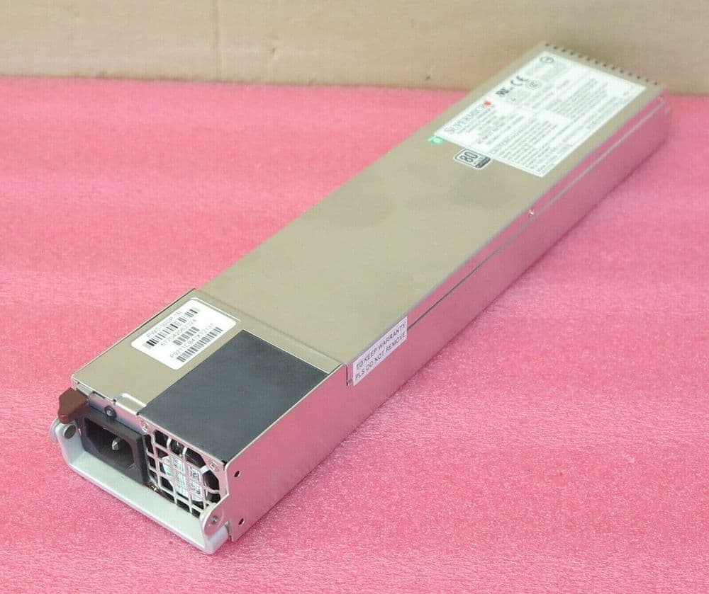 Supermicro 920W 1U 80Plus Platinum Redundant Server Power Supply PSU ...