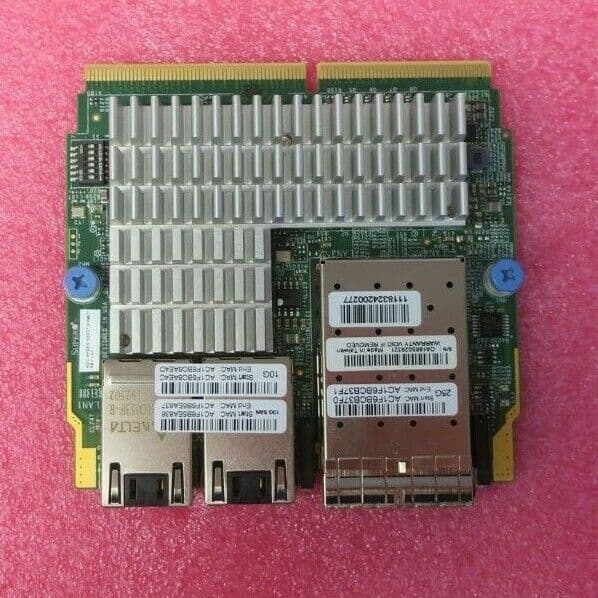 Supermicro AOC-MH25G-M2S2TM SIOM 2x 10/25G SFP28 & 2x 10GbE RJ45 ...