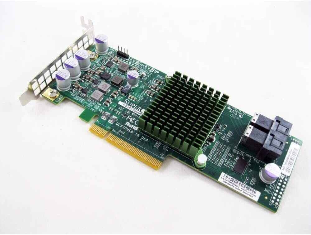SuperMicro AOC-S3008L-L8I 12Gb/s 8-Port SAS RAID Adapter with HH or FH