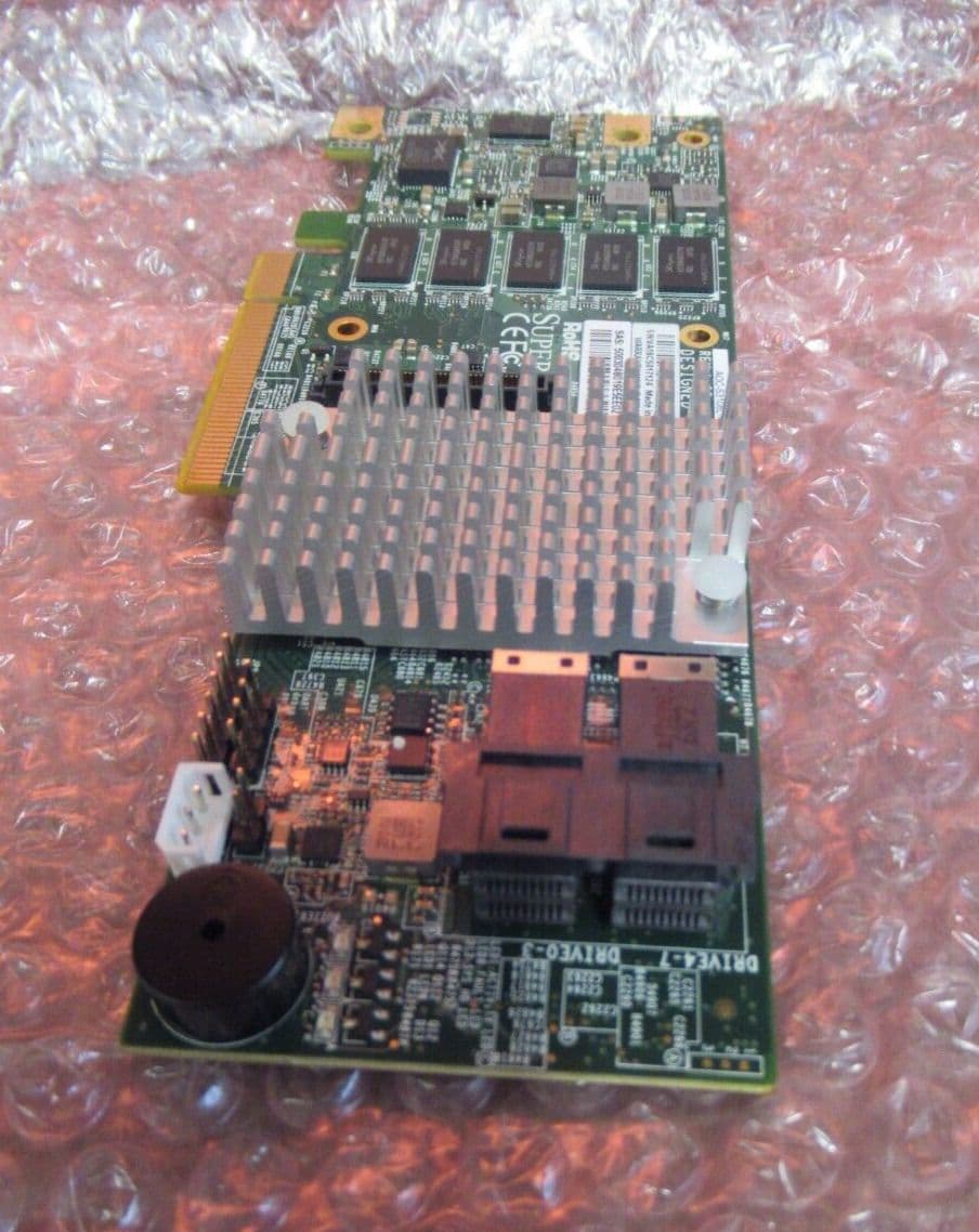 Supermicro AOC-S3108L-H8iR-16DD 8-Port SAS 12G SATA 6G PCI-E 3 0 X8 ...