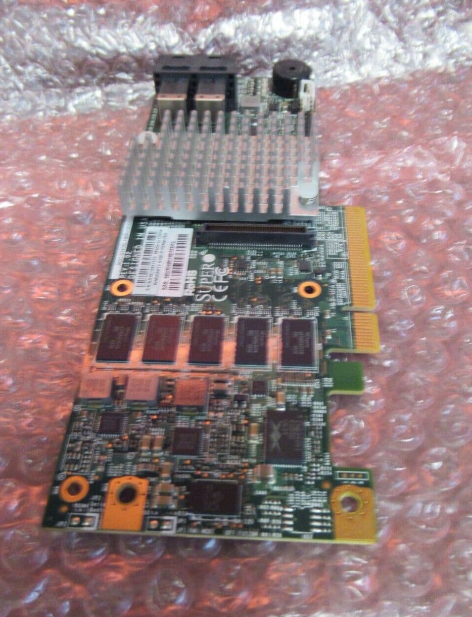 Supermicro AOC-S3108L-H8iR-16DD 8-Port SAS 12G SATA 6G PCI-E 3 0 X8 ...