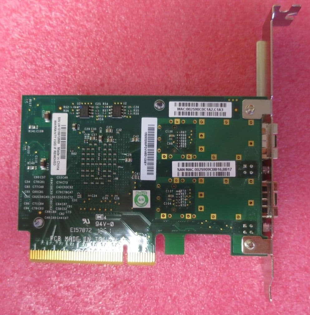 Supermicro AOC-STGN-i2S Rev 2 00 Dual 10Gb/s SFP PCIe Adapter Full Bracket