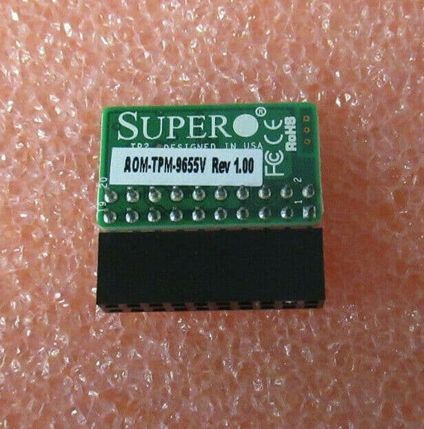 Supermicro AOM-TPM-9655V Add On Module Security Hardware Chip Device
