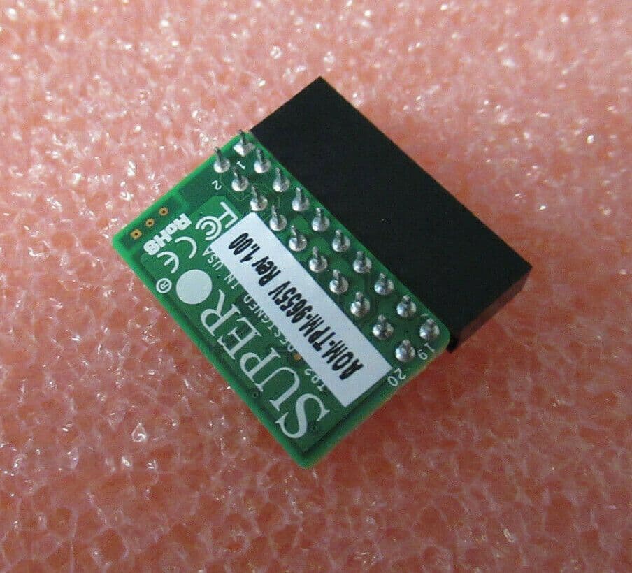 Supermicro AOM-TPM-9655V Add On Module Security Hardware Chip Device