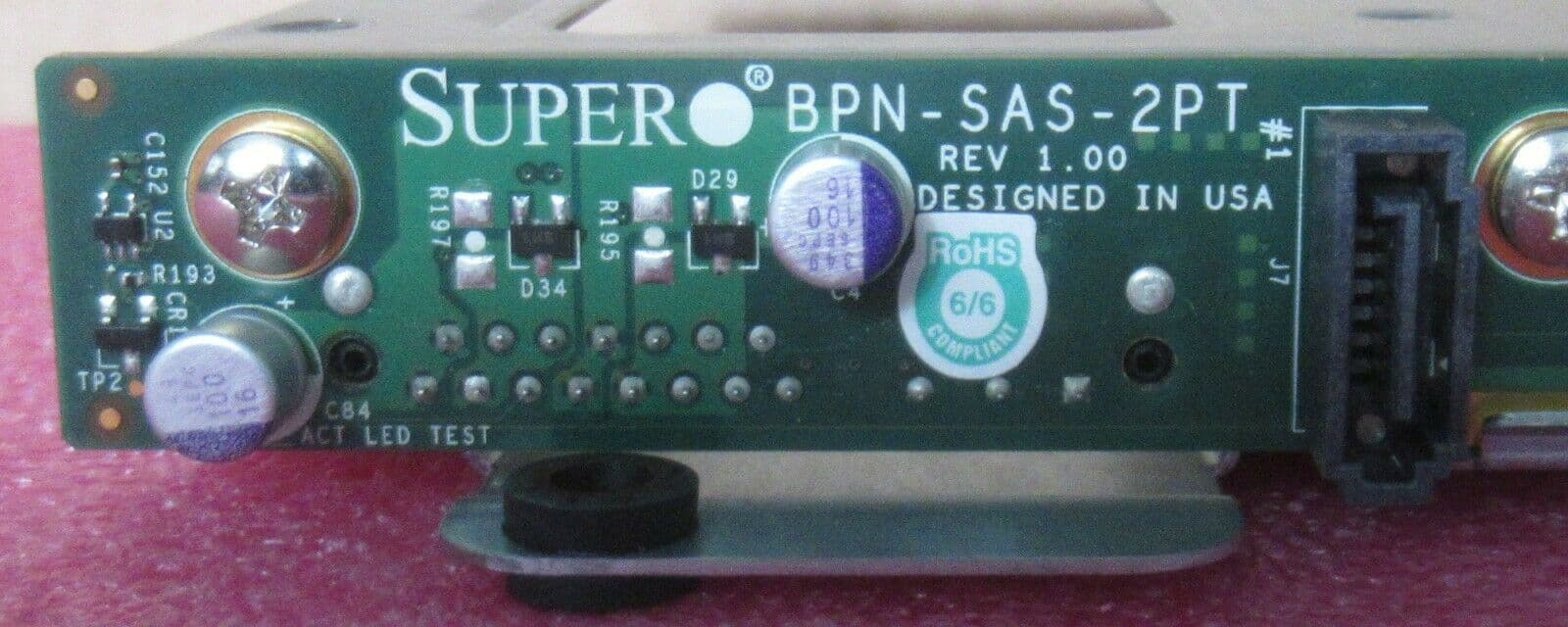 Supermicro BPN-SAS-2PT 2x 2 5" SAS Backplane with Cage for Supermicro ...