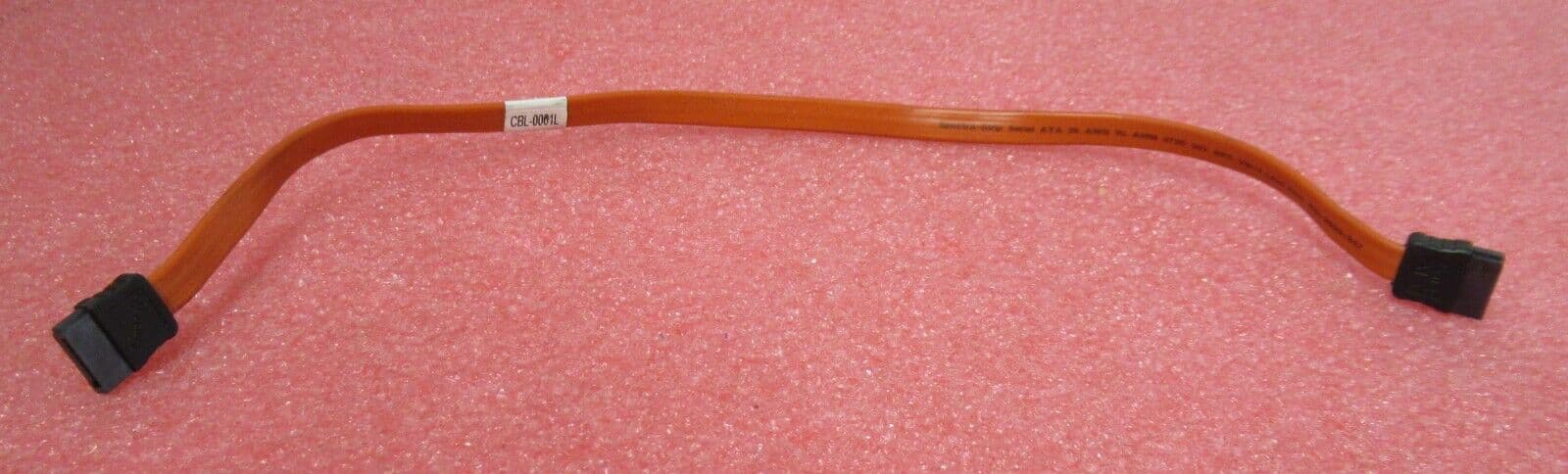 SuperMicro CBL-0061L 31 5cm Red Flat Straight To Straight SATA Cable
