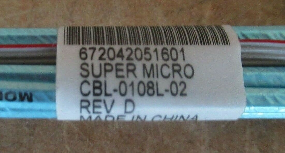 Supermicro CBL-0108L-02 SAS Internal Backplane Cable SFF-8087 to SFF ...