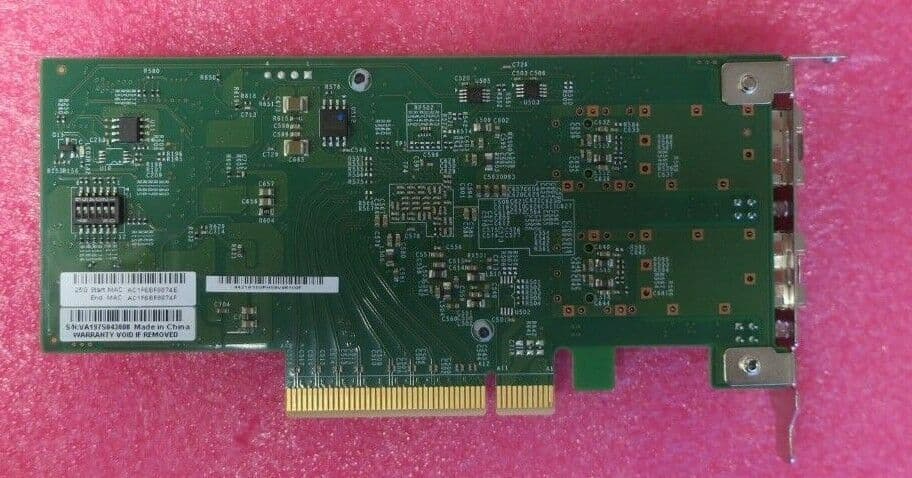 Supermicro ConnectX-4 AOC-S25G-m2S Dual Port 10/25GbE SFP28 Network ...