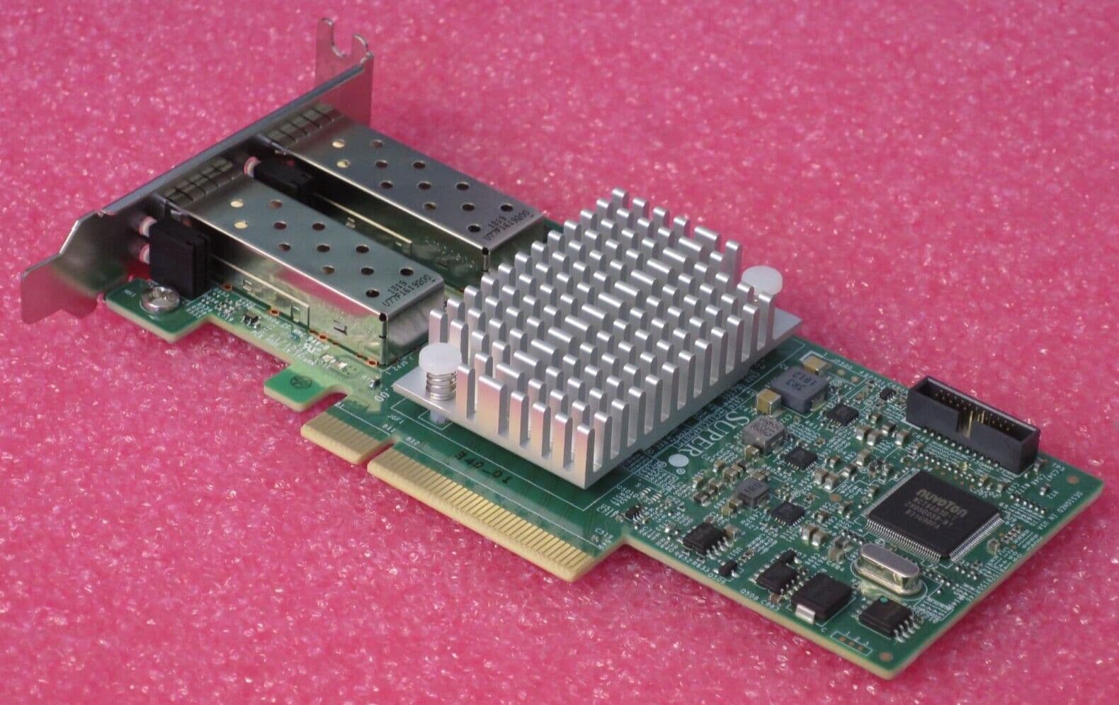 Supermicro ConnectX-4 AOC-S25G-m2S Dual-Port 10/25GbE SFP28 Network ...