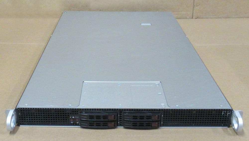 Supermicro CSE-118 X10DRG E5-V3/V4 2 x Nvidia Tesla K80 GPU 1U Rack ...