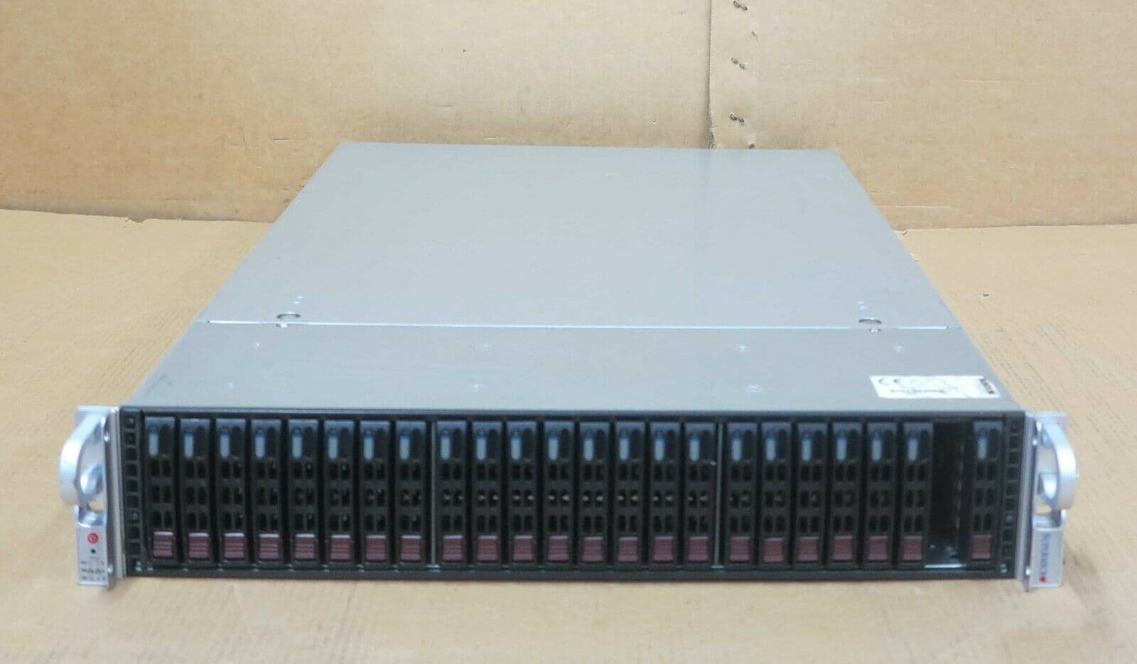 Supermicro CSE-216BE26-R920LPB 25 2TB SSD JBOD Storage Enclosure