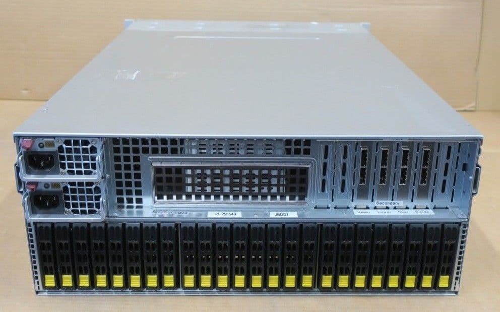 Supermicro CSE-417 72-Bay Fast Direct attached Storage JBOD Array 2x PSU