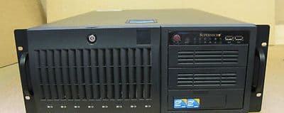 Supermicro CSE-743 Server 2 x Intel E5506 Quad Core 2 13GHz 2 x 500GB ...