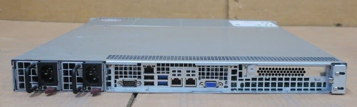 Supermicro CSE-813M Quad-Core E5-1620v3 32GB Ram 3x 1TB 1x 300GB HDD 1U ...