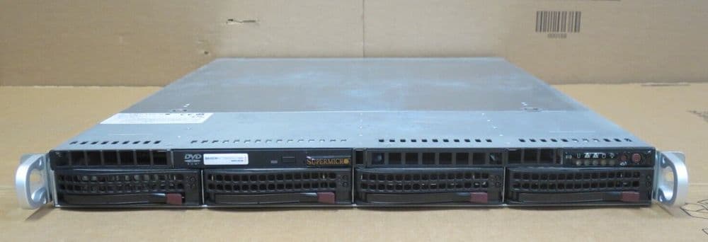 Supermicro CSE-815 H8DGU-F 2x AMD Opteron OS6128 2GHz 32GB RAM 4-Bay 3 ...