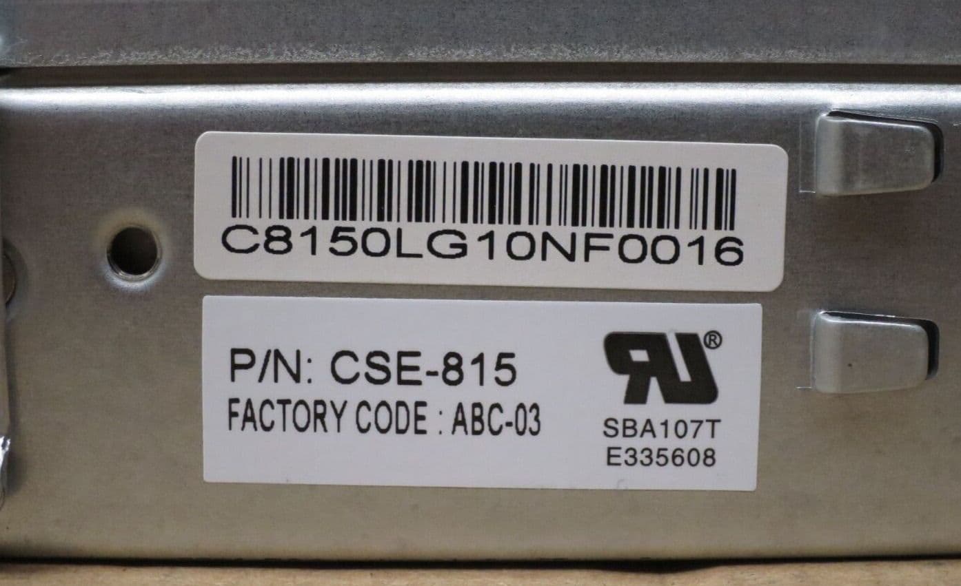 Supermicro CSE-815 X11SPW-TF Xeon Scalable 2nd Gen 6x DDR4 4-Bay 3 5 ...