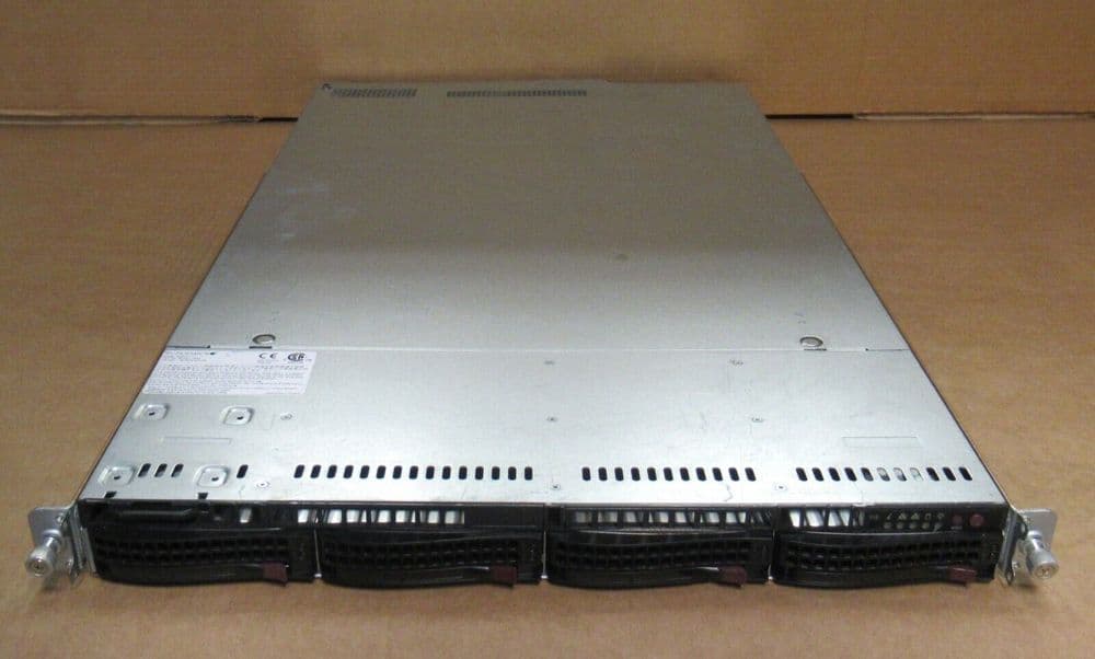 Supermicro CSE-819U-7 2x 8C E5-2620v4 4x3 5" Bays X10DRU-i 32GB Ram 1U ...