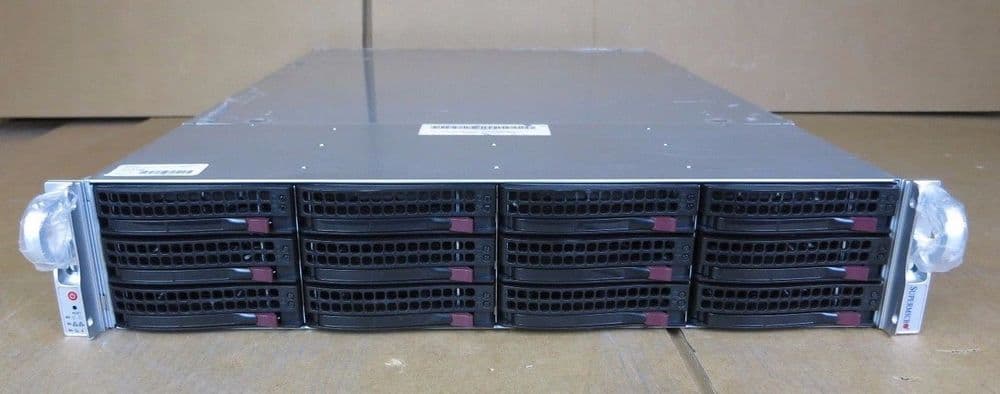 Supermicro CSE-826 2x Xeon Six Core E5-2620 v2 2 10GHz 48GB Ram 32TB ...
