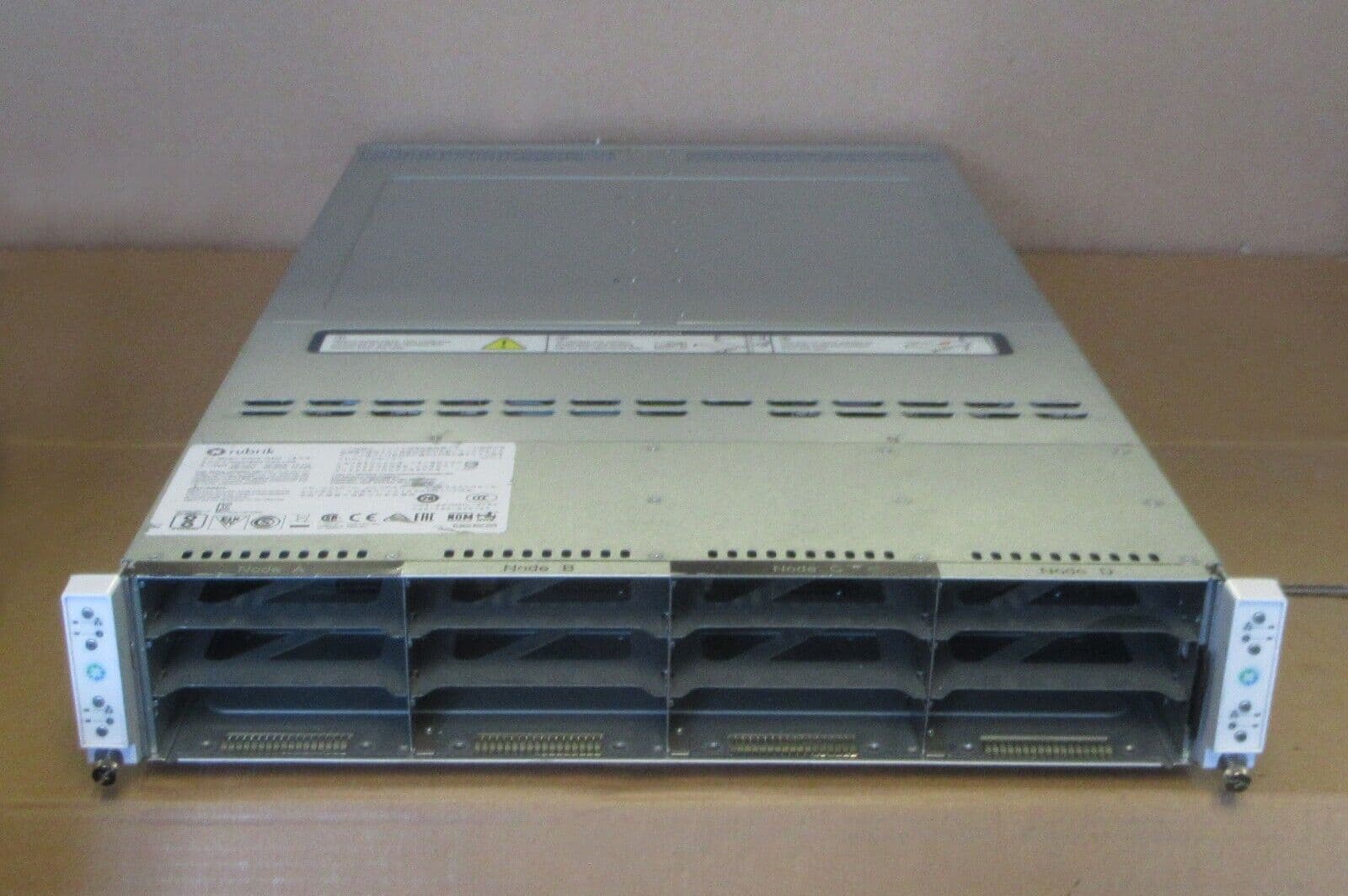 Supermicro CSE-827B 12x 3 5" Bay 2U Rack Node Server Chassis ONLY NO NODES