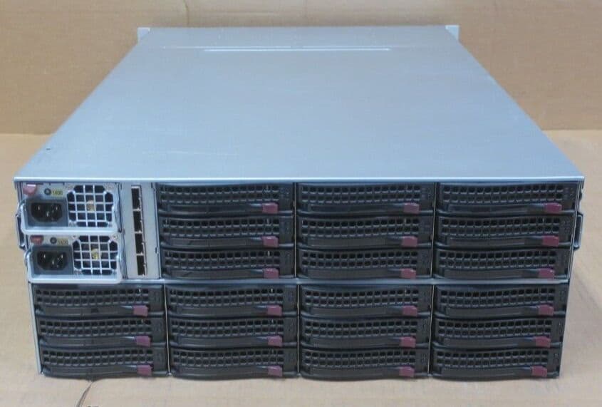 Supermicro CSE-847 847JBOD-14 45-Bay Direct Attached Storage JBOD Array ...