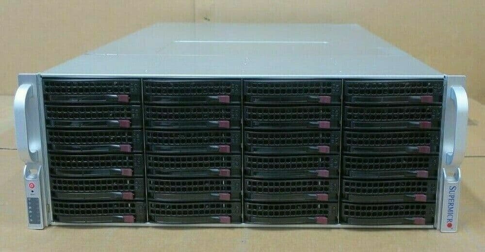 Supermicro CSE-847 X10SRH-CLN4F E5-1620v3 32GB 36 Bay Storage Server ...
