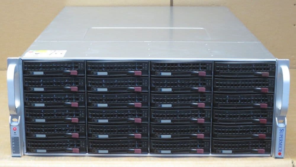 Supermicro CSE-847 X11DPi-NT 2 x Bronze 3204 64GB DDR4 38-Bay Storage ...