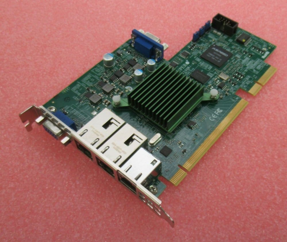 Supermicro Management-Board Add-on Module 10GbE IPMI remote KVM VGA AOM ...