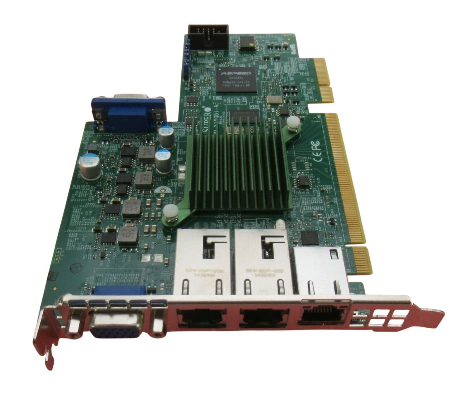 Supermicro Management-Board Add-on Module 10GbE IPMI remote KVM VGA AOM ...