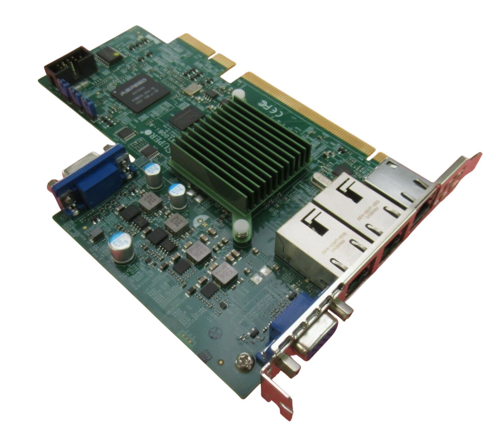 Supermicro Management-Board Add-on Module 10GbE IPMI remote KVM VGA AOM-X10QBi-A