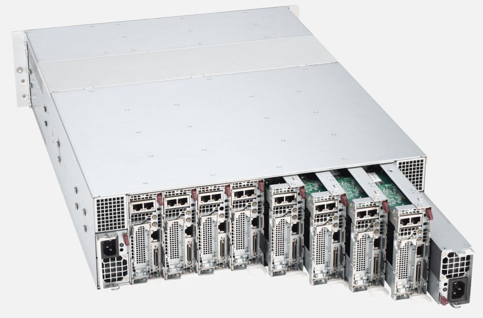 Supermicro MicroCloud 5037MC-H8TRF 8-Node Server X9SCD-F CTO No CPU ...