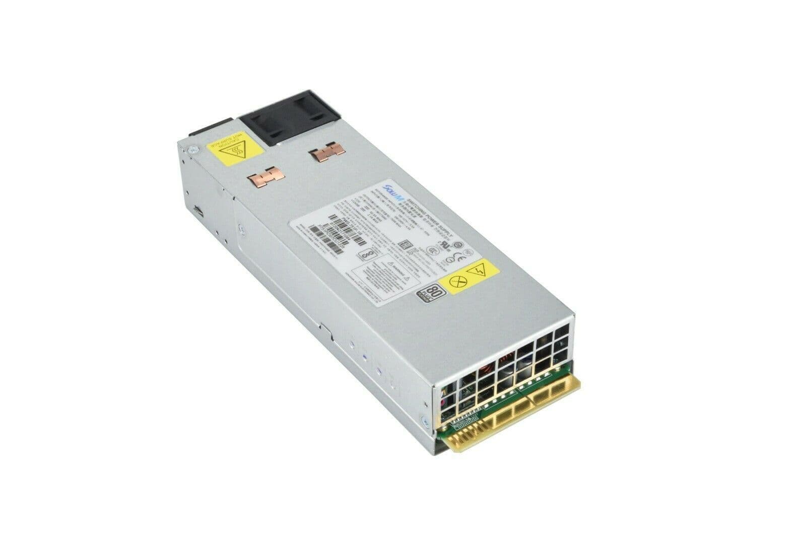 Supermicro PWS-751P-1R 750W 1U 80 Plus Platinum Redundant Power Supply PSU