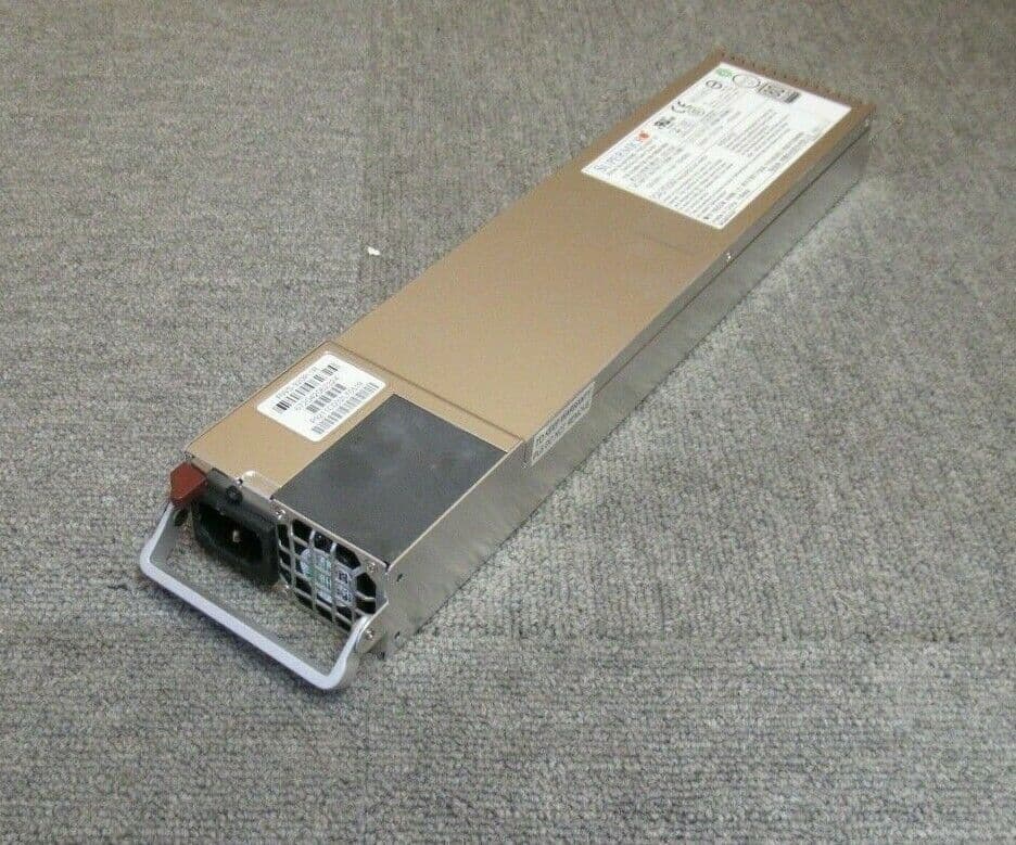 SuperMicro PWS-920P-1R 920W 1U Redundant 80 Plus Platinum AC Power Supply