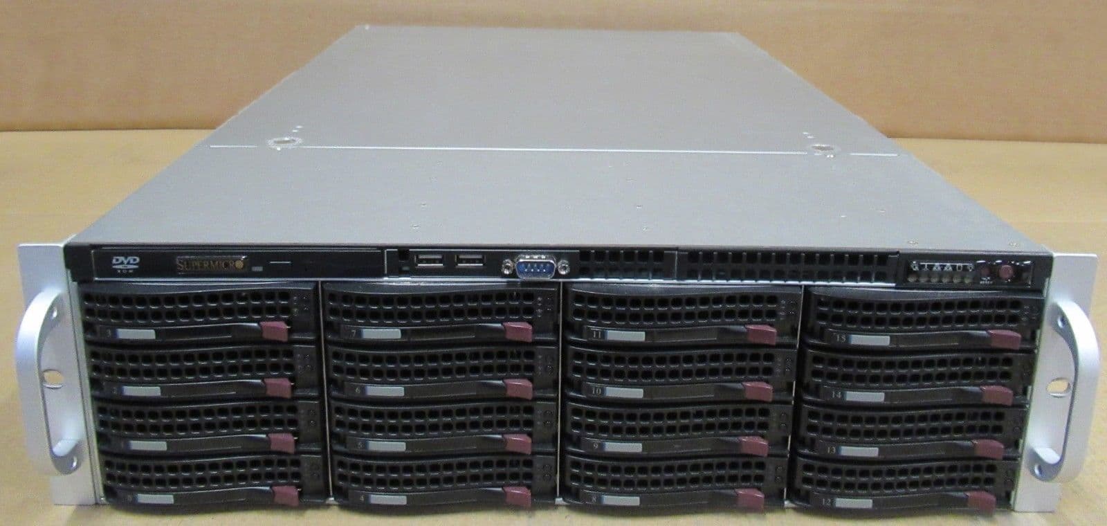 Supermicro SuperChasis CSE-836 1x Xeon E5506 16 8TB 12GB 3U RAID ...