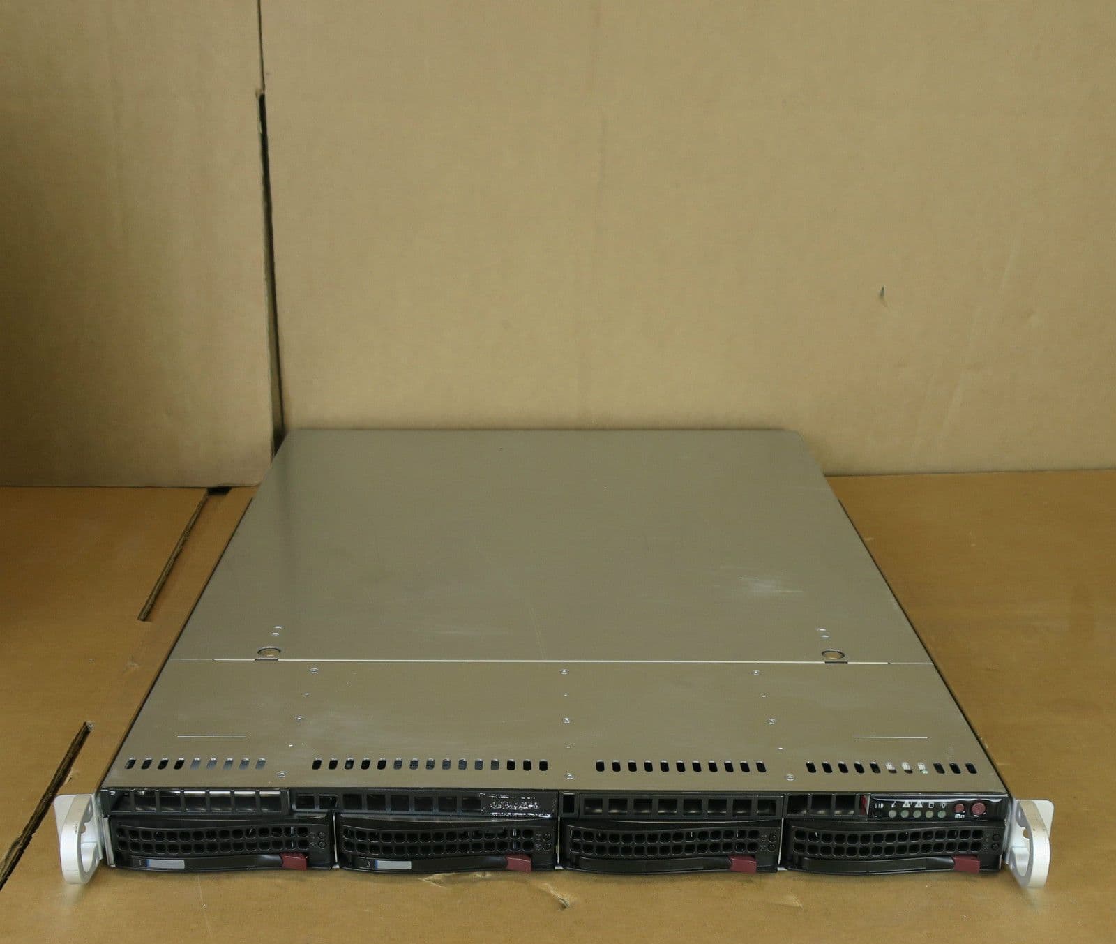 Supermicro SuperChassis 2 Six Core XEON E5-2630L 2GHz 128GB 4x1TB 1U ...