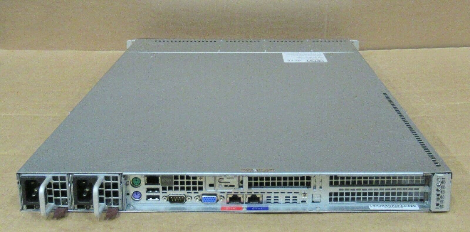 Supermicro SuperChassis CSE-119 1x Xeon E5620 2 4GHz 24GB Ram 3 6TB HDD ...
