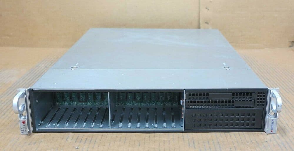Supermicro SuperChassis CSE-213 X9DRW-iF CTO E5-2600v2 16x 2 5" 2U Rack ...