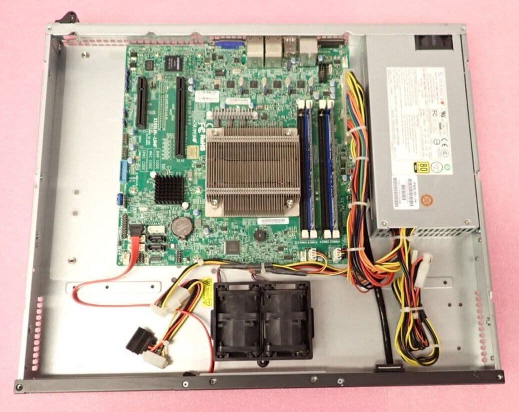 Supermicro SuperChassis CSE-512 G1820 8GB RAM X10SLM -LN4F Mini 1U Rack ...