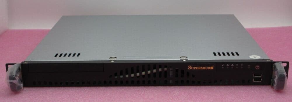 Supermicro SuperChassis CSE-512 X9SCA-F E3-1270v2 8GB RAM 500GB HDD 1U ...
